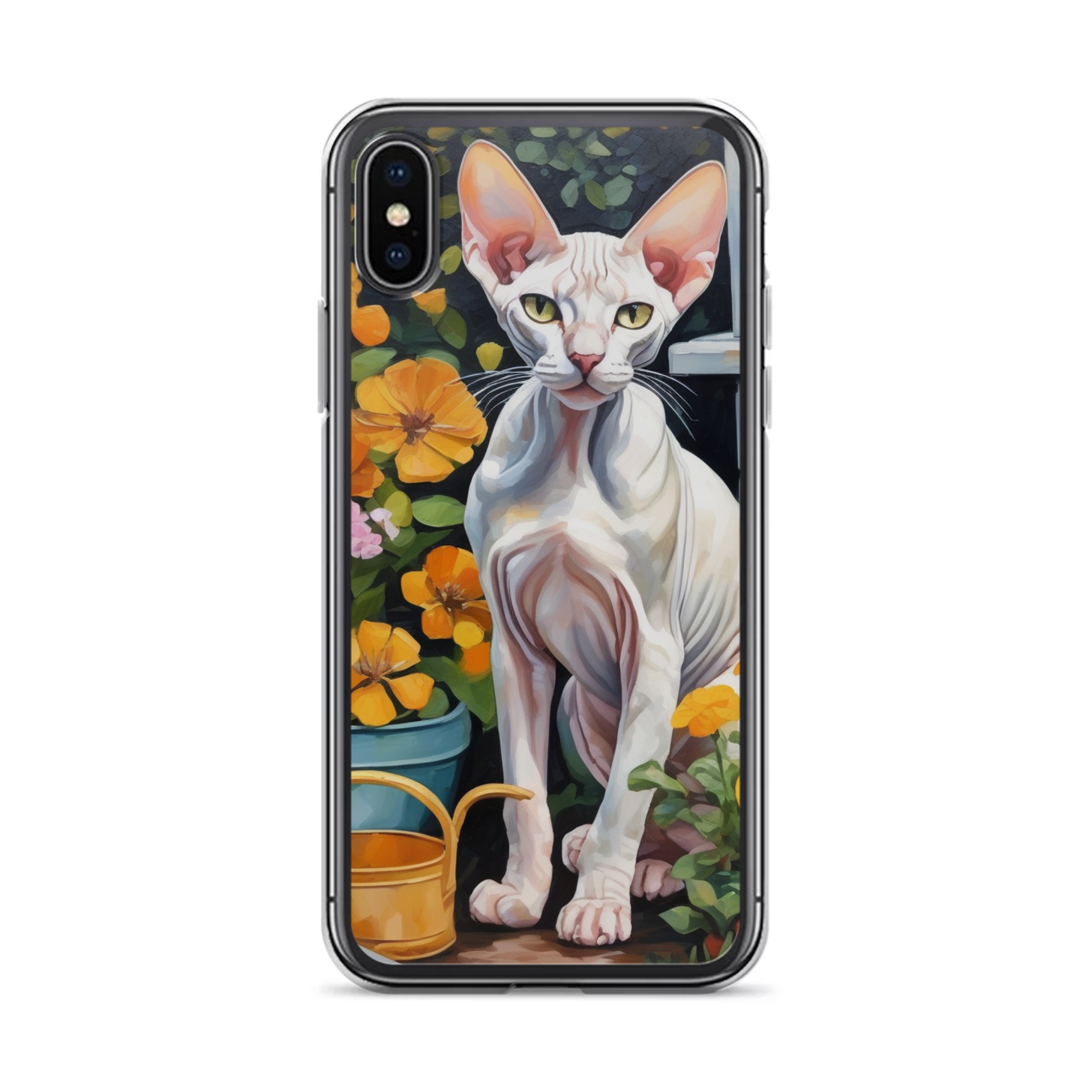 PugMug | Custom Tabby Sphynx Cat iPhone Case | Personalized Cat ...